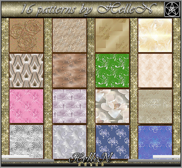 HelleN sims3 : 16 patterns by HelleN.