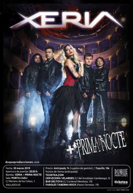 Diario de un Metalhead: XERIA: Video single adelanto de "Tierra".