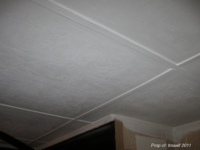 HOw To STOMP AND DRAG CEILINGS FINISHED