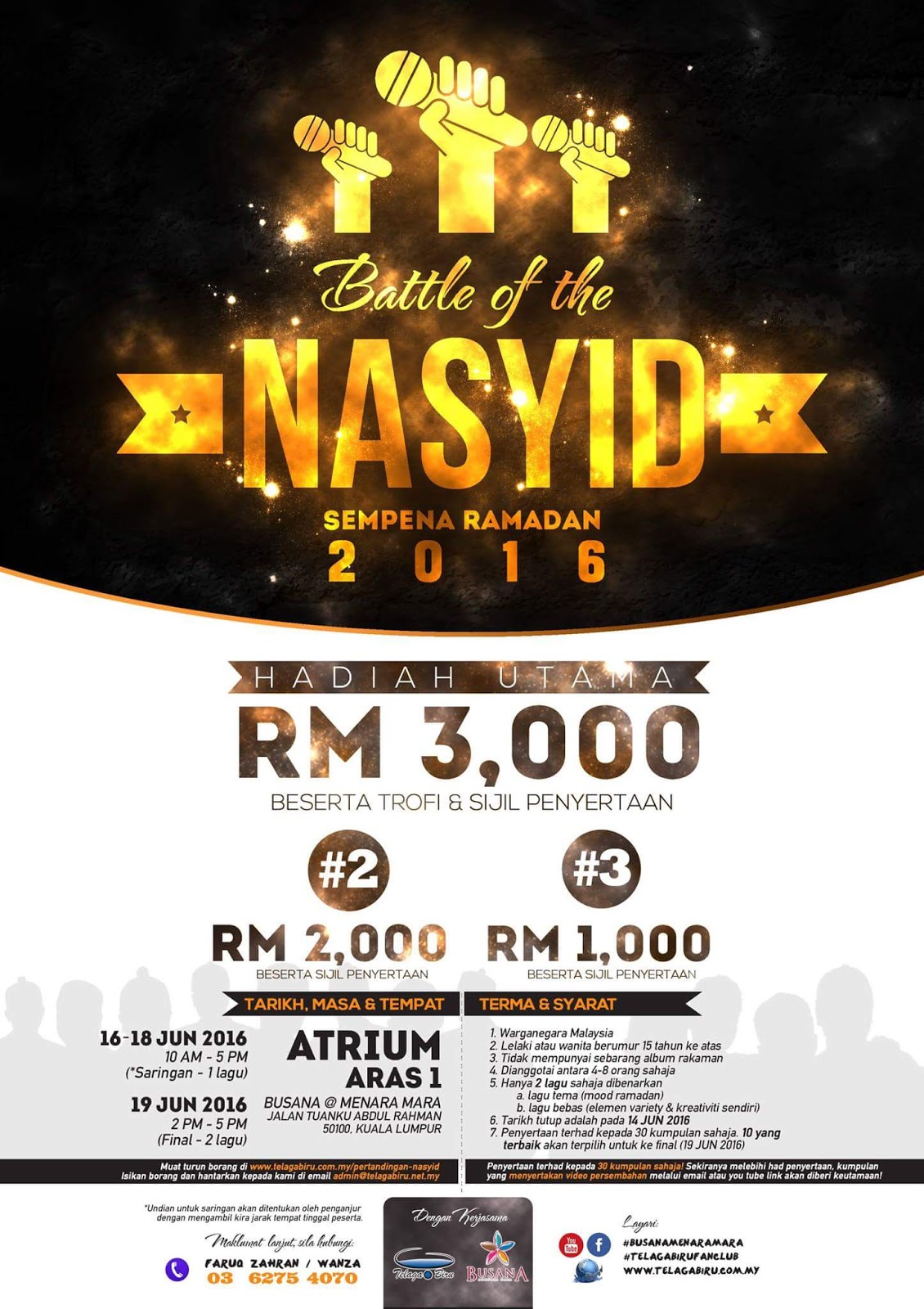 Battle Of The Nasyid 2016 Kini Kembali