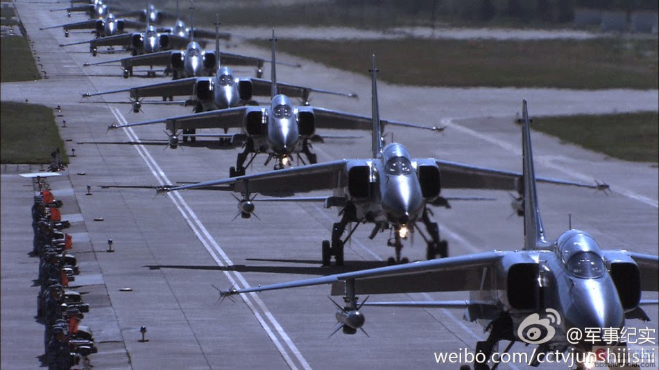 Asian Defence News: Chinese air force PLAAF aircraft arrays - Part 1