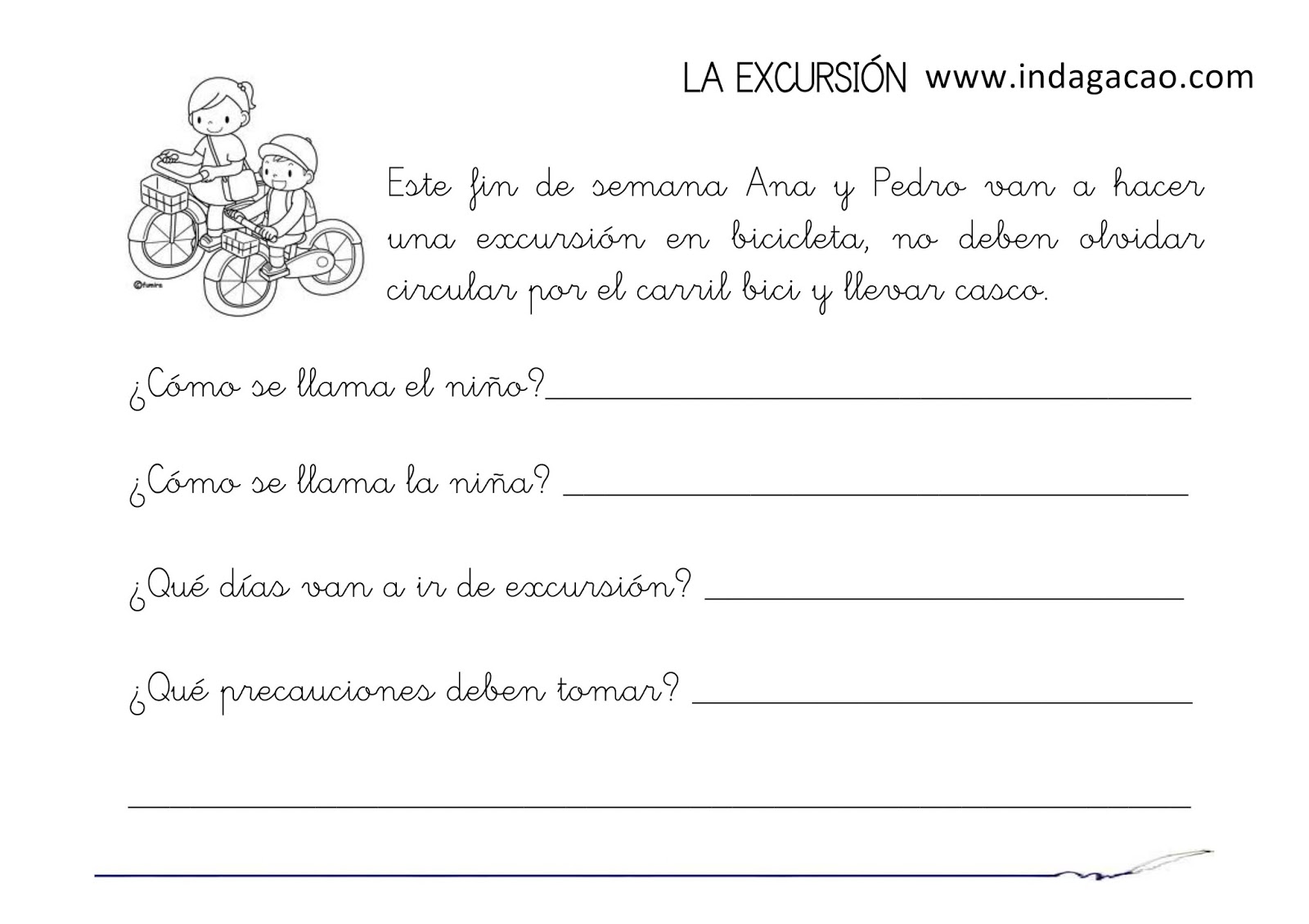 Atividades De Espanhol Interpretação De Texto - FDPLEARN
