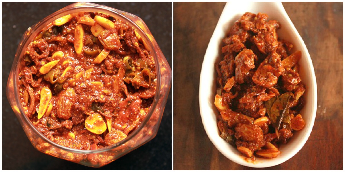 My Food Treats: Kallumakkaya Achar / Mussels Pickle - Celebrating 100th ...