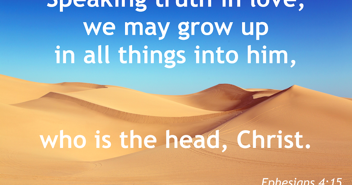 Ephesians 4:15-16