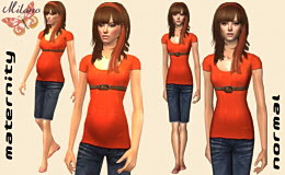 Roupas de Maternidade para The Sims 2 | Baixar coisas personalizadas ...