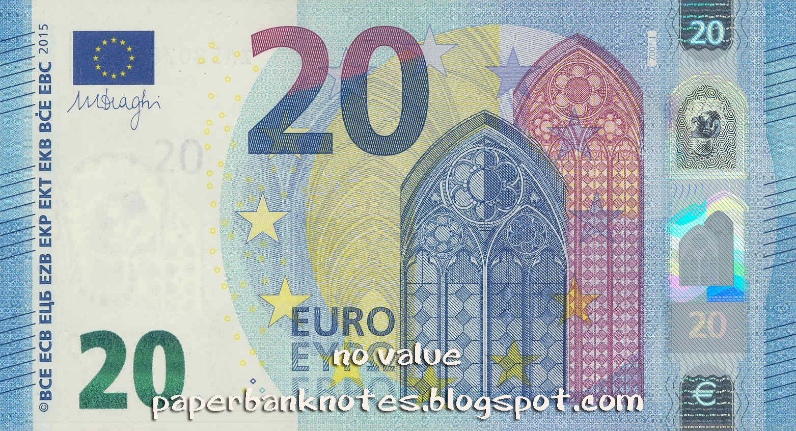 hybrid: .European Union - 20 Euro 2015 Hybrid Complete Set