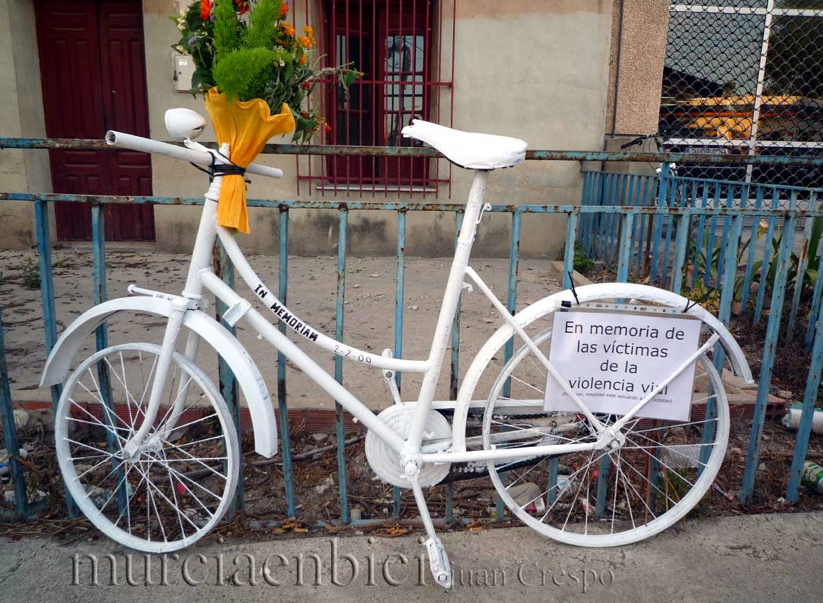 Bicicleta Blanca Murcia Bici Blanca En Murcia