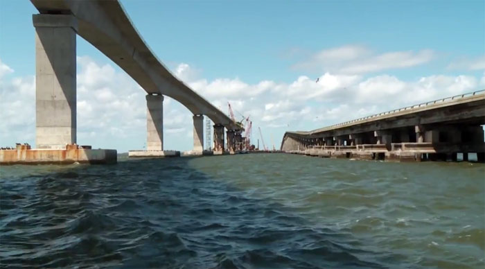 Industrial History: $246m Marc Basnight Bridge replaces Bonner Bridge ...