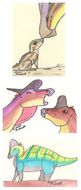 ART Evolved: Life's Time Capsule: The Hadrosaur Gallery