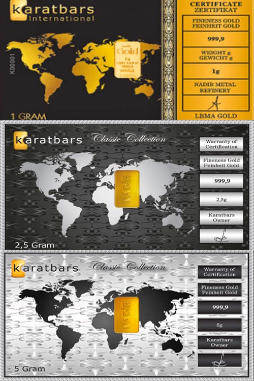 CLASSIC GOLD CARDS ~ Ahora es con Oro-Karatbars Logroño