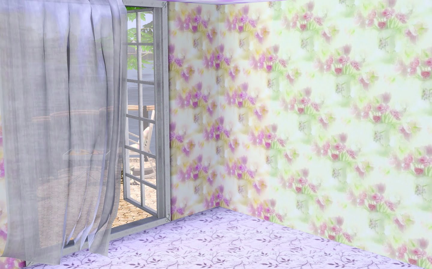 Helen-sims: TS3 Floral patterns