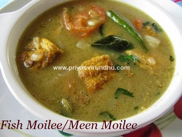 Priya's Virundhu: Fish Moilee Recipe/Meen Moilee Recipe[Molee] – Kerala ...