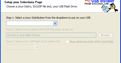 Installing Operating System in USB and Booting from it.....
