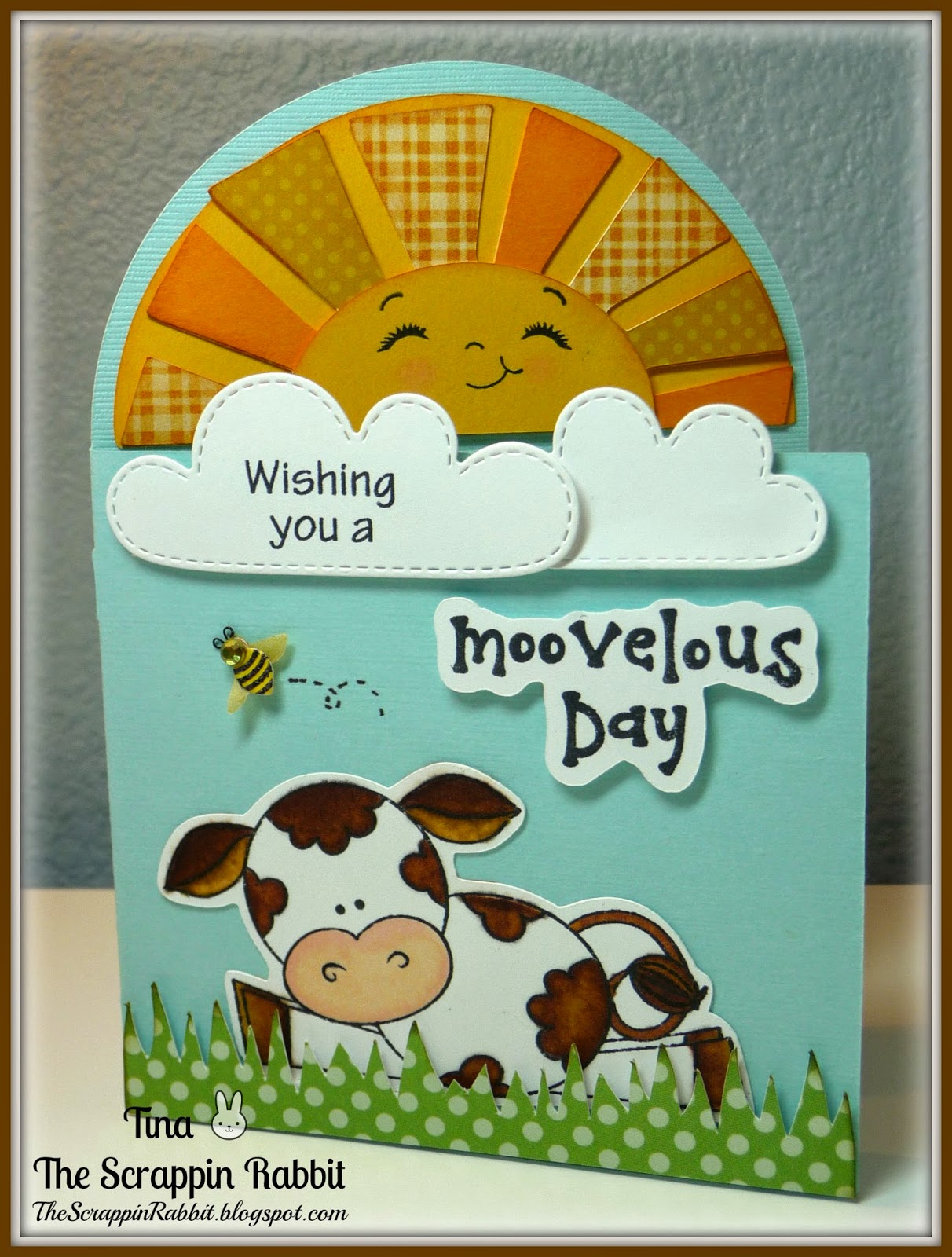 The Scrappin Rabbit: Wishing You A Moovelous Day!