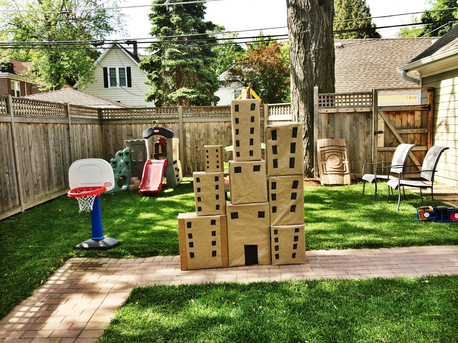 DIY Construction Birthday Party - All Dressed Up...