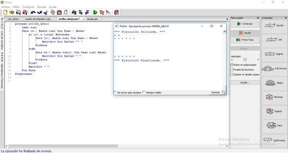 Algoritmos y programación : Pseint