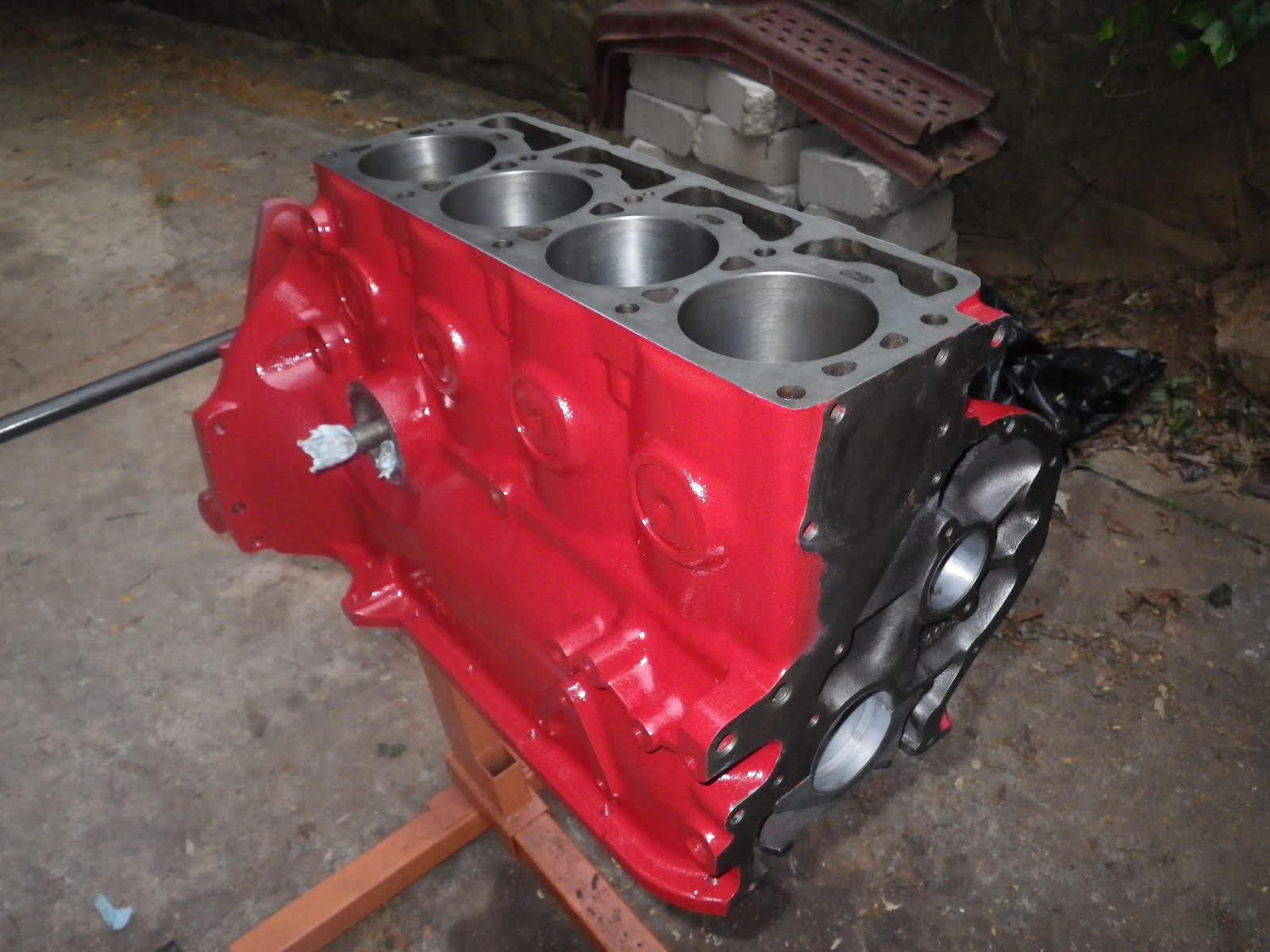 Tim's 1967 Volvo 122s: Engine Rebuild - Block Finished