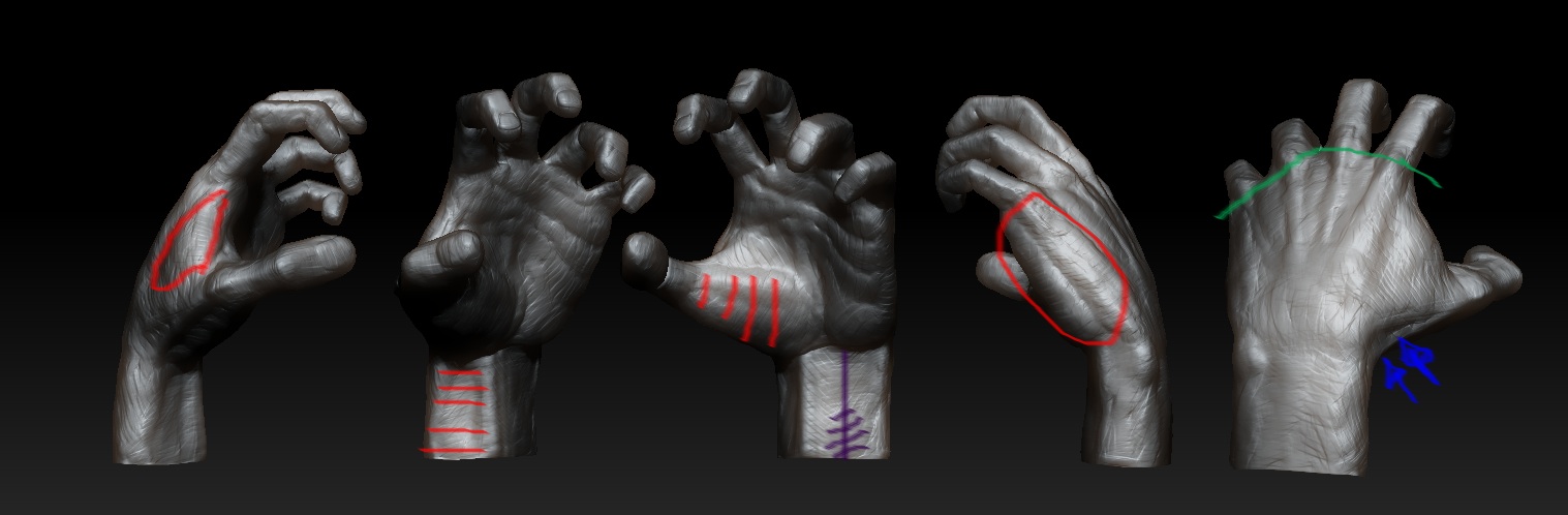 Term 1: Advanced Skills: Hand Sculpt