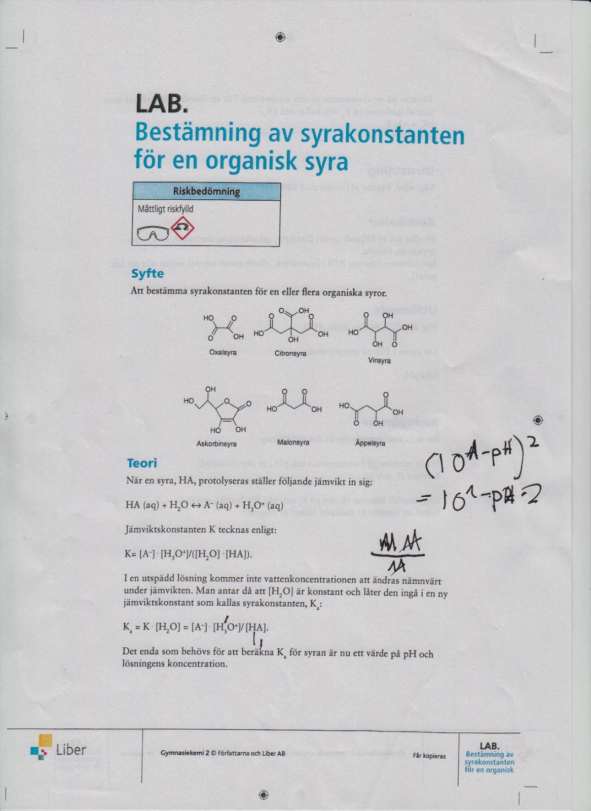 Max Skolblogg: Kemi : Två laborationer : Syra-bastitrering med Ph-meter ...