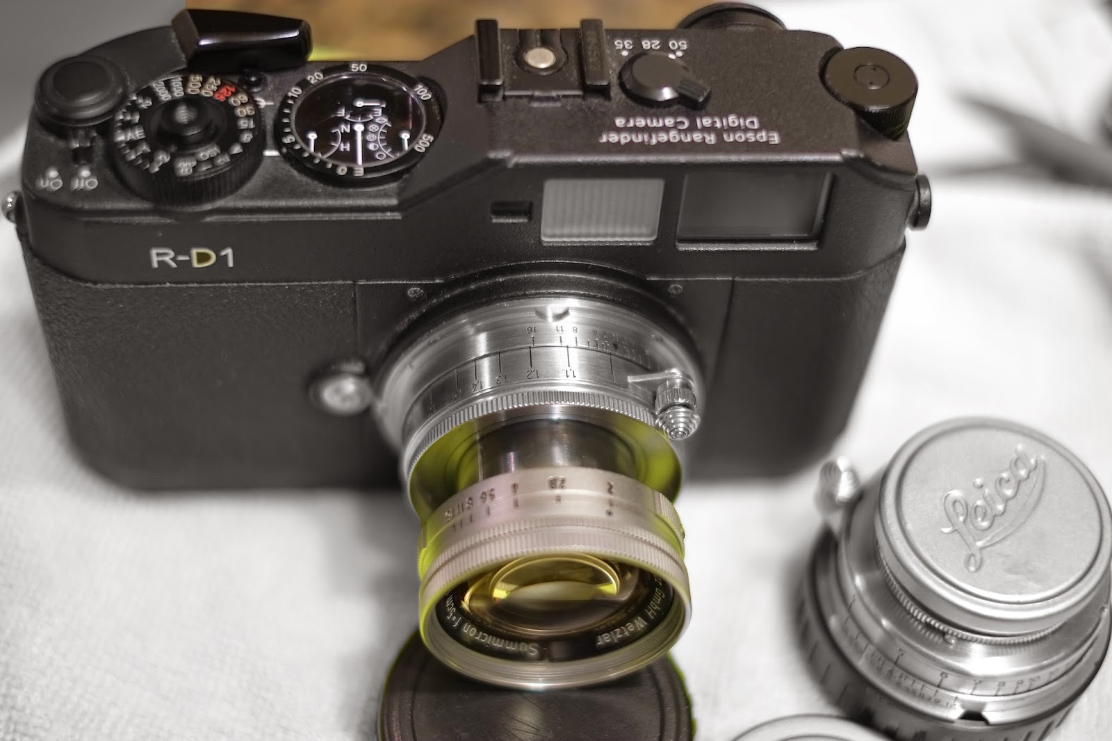 Phi Slamma Camera: Epson R-D1 / Leica Summicron / LTM / Radioactive