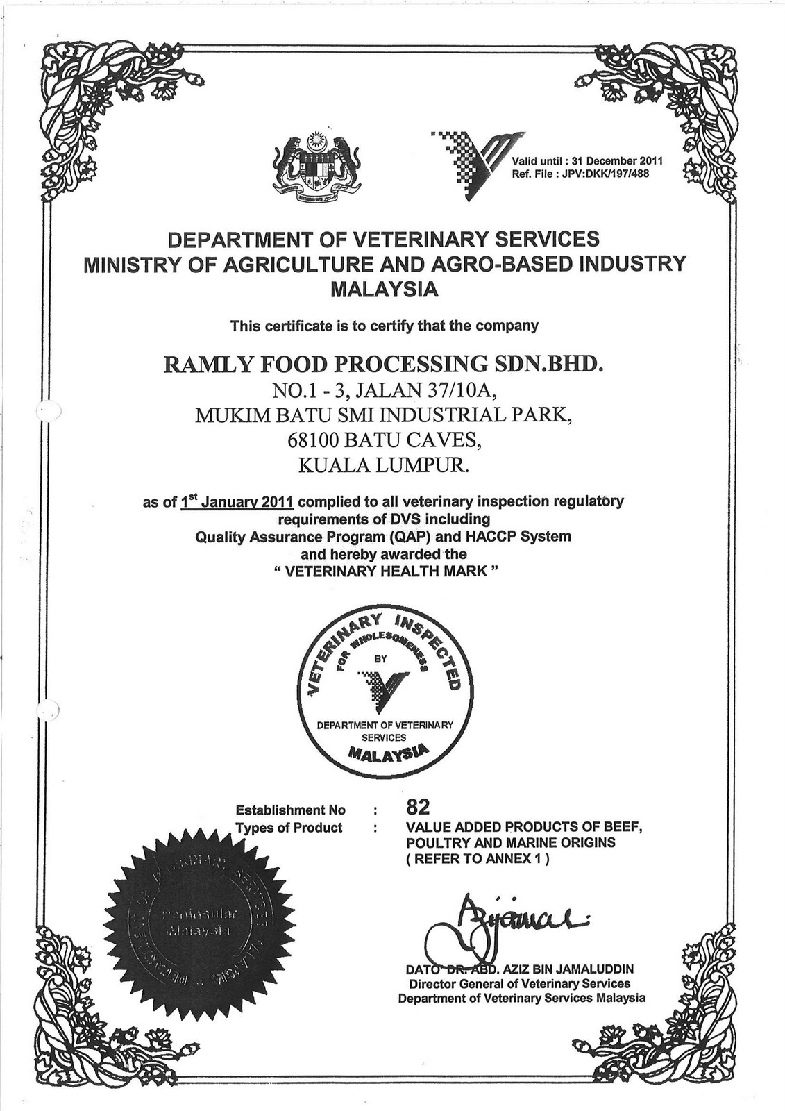 PENGUMUMAN : Penafian Ramly – Persatuan Pengguna Islam Malaysia