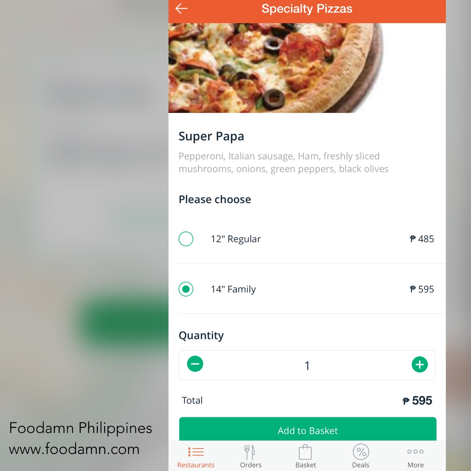 FOODPANDA App Delivers Right at your Doorstep
