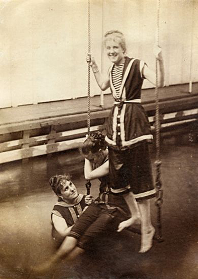 Victorian Bathing Suit Fashion The Most Cumbersome Swimwear Of All