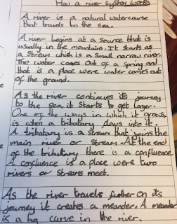 Year Five: River System Explanation Texts
