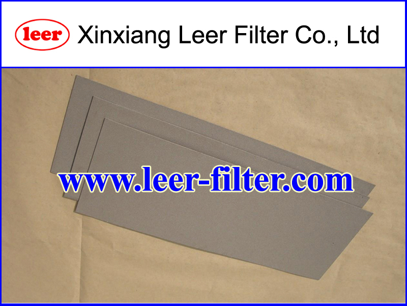 Xinxiang Leer Filter Co., Ltd: Sintered Metal Powder Filter Sheet