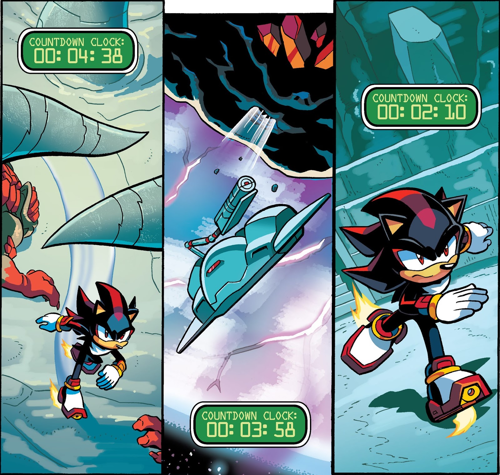 Hedgehogs Can't Swim: Sonic Universe: Issue 62