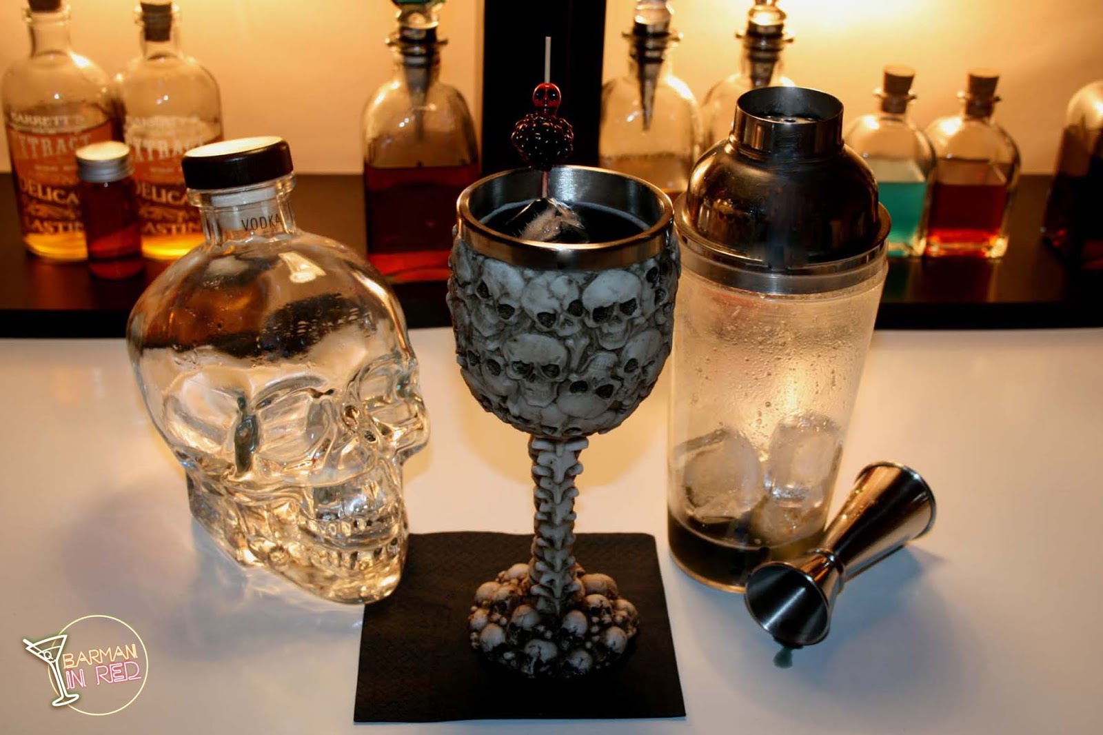 BEBIDAS CON VODKA: CÓCTEL DÍA DE LOS MUERTOS