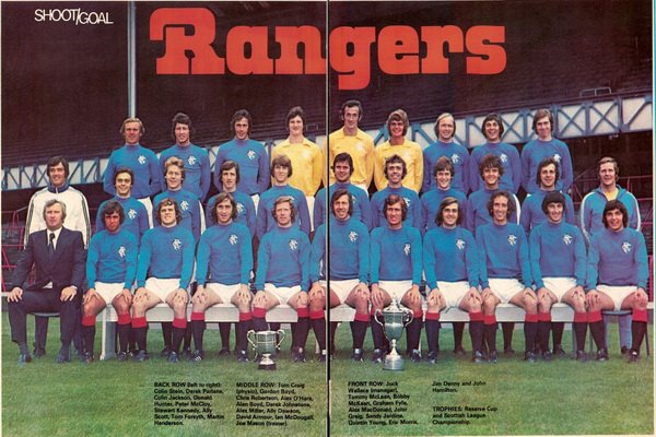 ANOTANDO FÚTBOL *: FOTOS HISTÓRICAS DEL GLASGOW RANGERS I