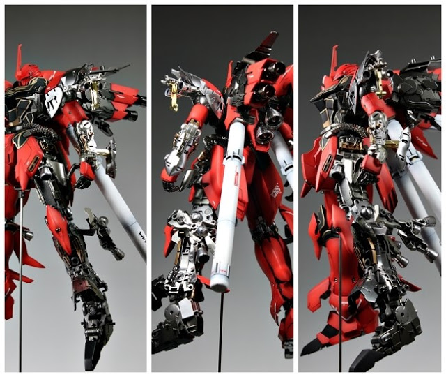 MG 1/100 MSN-06S Sinanju customized build
