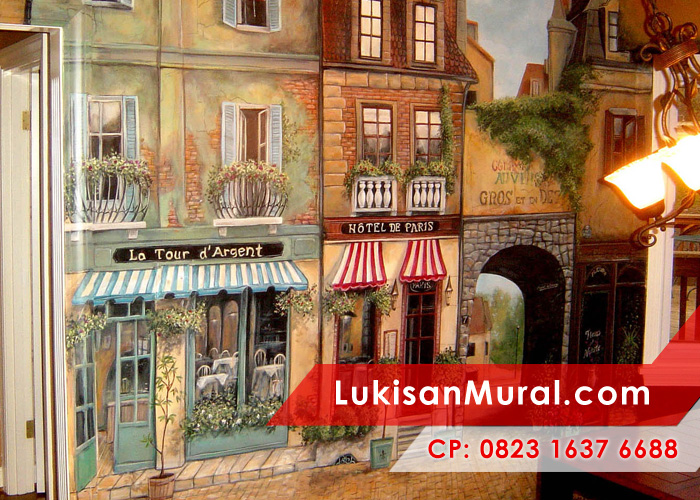 Mural Cafe Sebagai Media Untuk Branding - Lukisan Mural