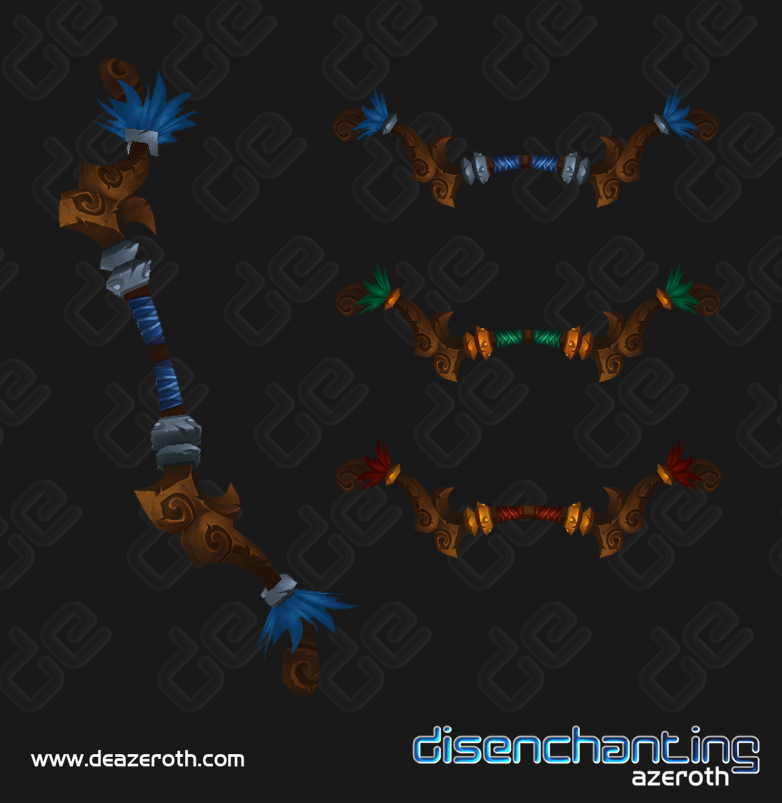 Disenchanting Azeroth: Mists of Pandaria Beta : New Weapon & Shield Models