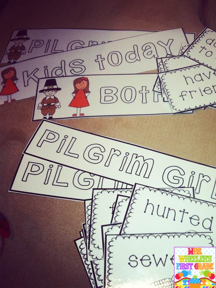 Mrs. Wheeler's First Grade Tidbits: Pilgrim Days!!!