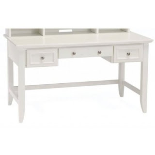 White Desk: White Writing Desk