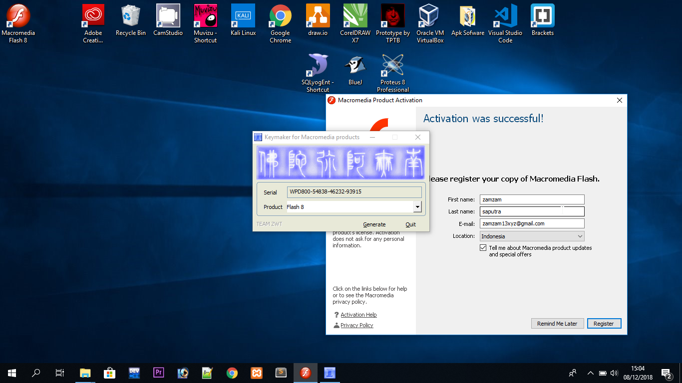 Cara Crack Trial Macromedia Flash 8 Profesional - chikstech