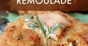 Crabless Cakes with Dill Remoulade (Vegan) - Food Delicious Ideas