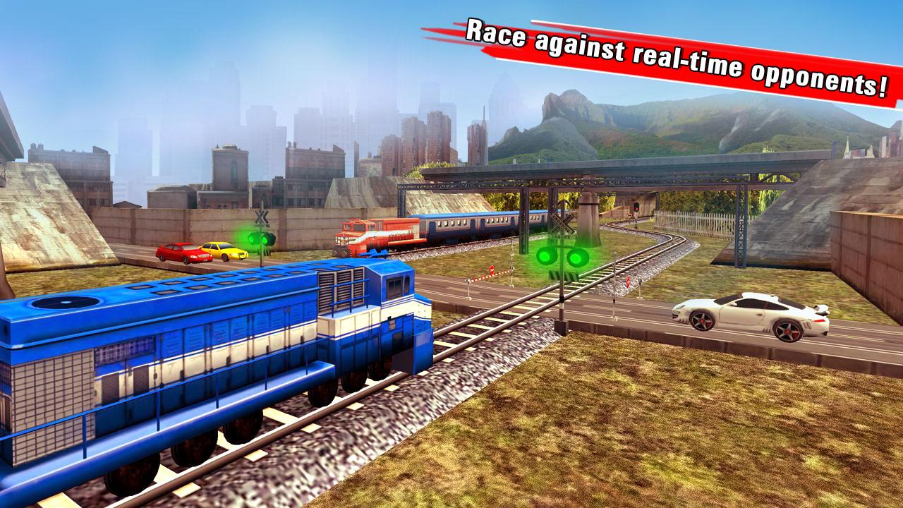 Train Racing Games 3D 2 Player - App Games