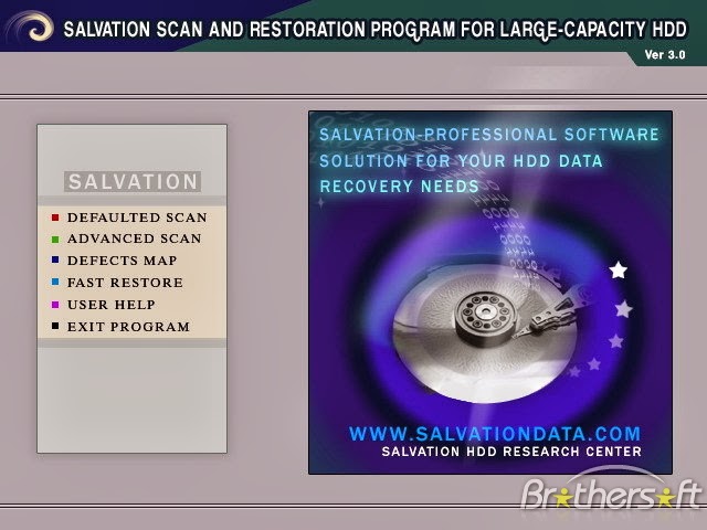 تحميل برنامج HDD Scan And Repair3 لفحص وإصلاح الهارد ديسك وفصل الباد ...