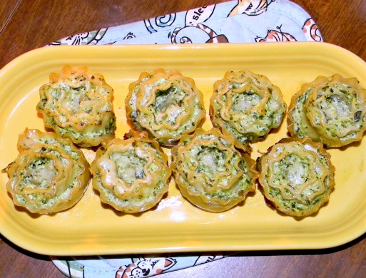 Wish Upon A Dish: Pasta Rosettes w/Spinach-Ricotta Mousse
