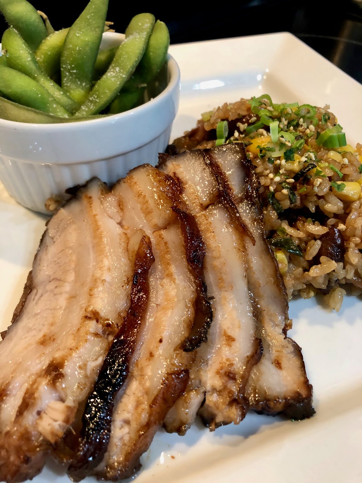 "The eyes eat first."