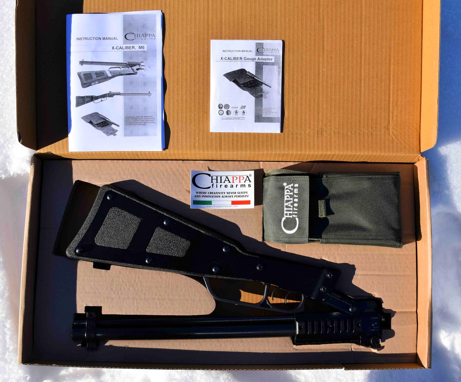 Rocky Mountain Bushcraft: NEW ARRIVALS: Chiappa M6 and X-Caliber ...