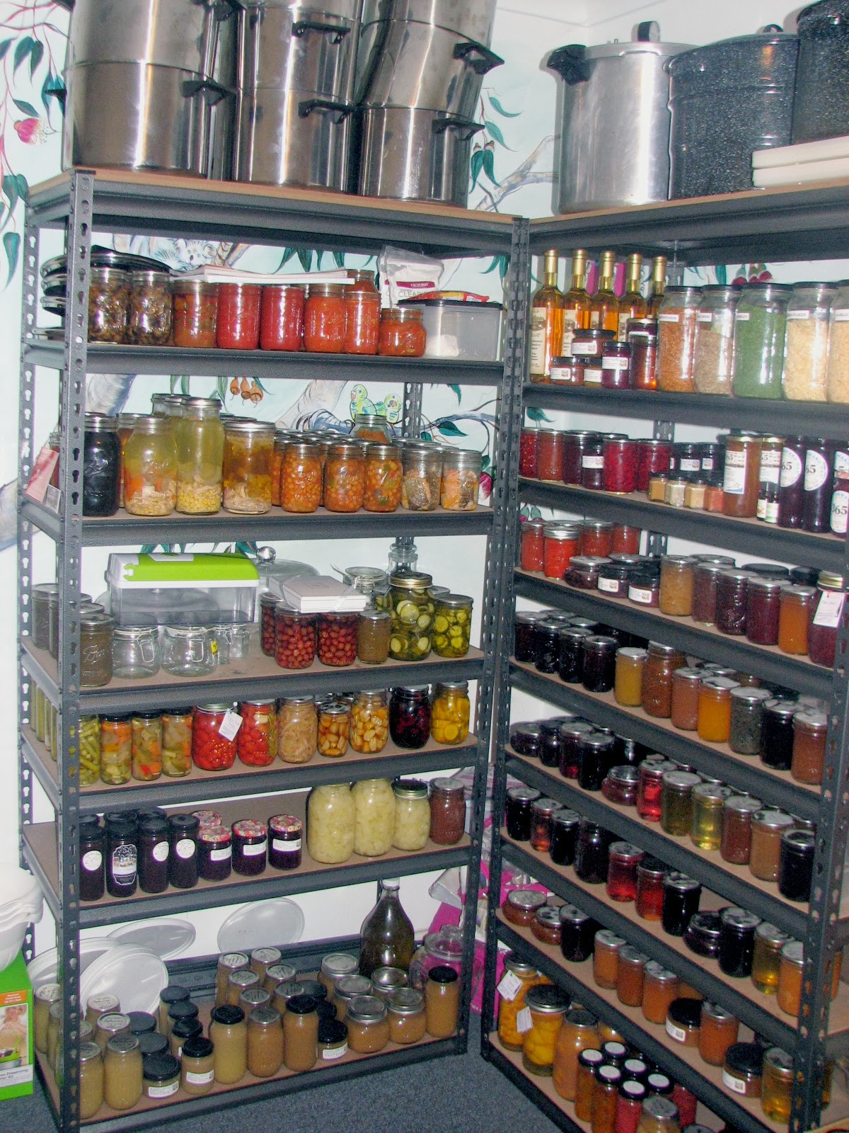 FOOD PRESERVING: Our Canning Pantry - October 2013