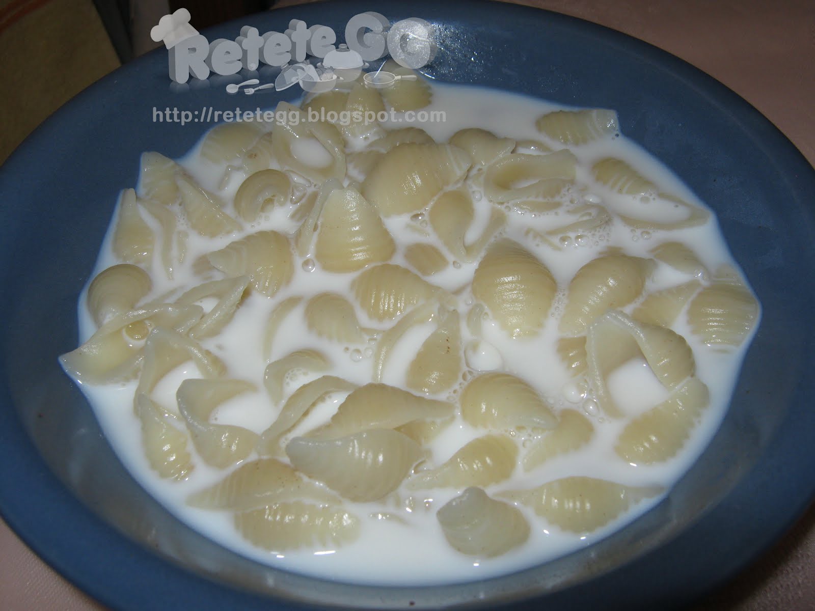 Retete gustoase si garnisite: Paste cu lapte