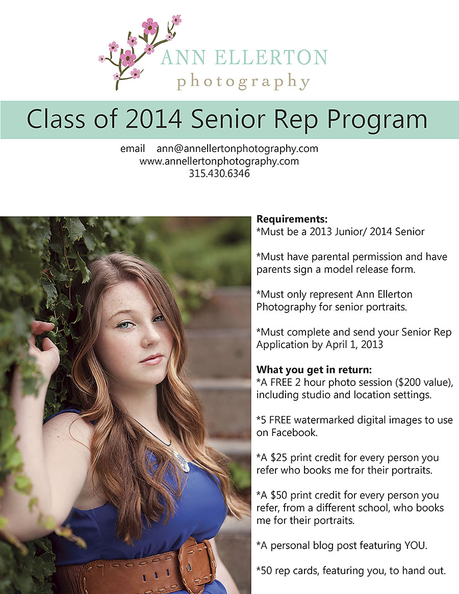 Ann Ellerton Photography: Class of 2014 {Senior Rep Program, Syracuse NY}