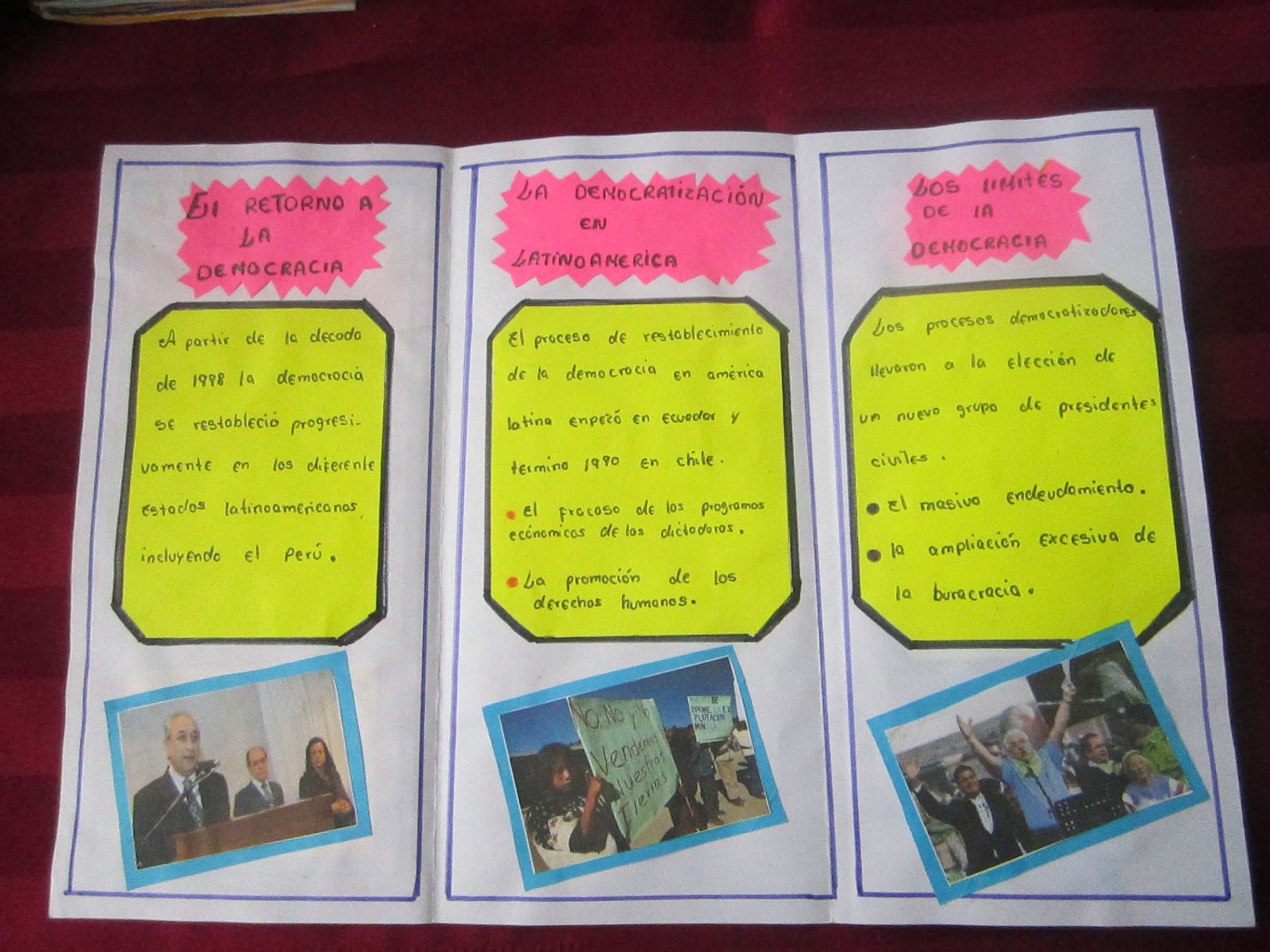 MAESTRA VIDA.: tripticos.