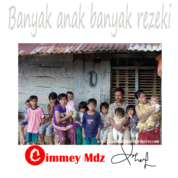Banyak anak banyak rezeki sebagai tehnik penjajahan belanda | Cimmey Mdz