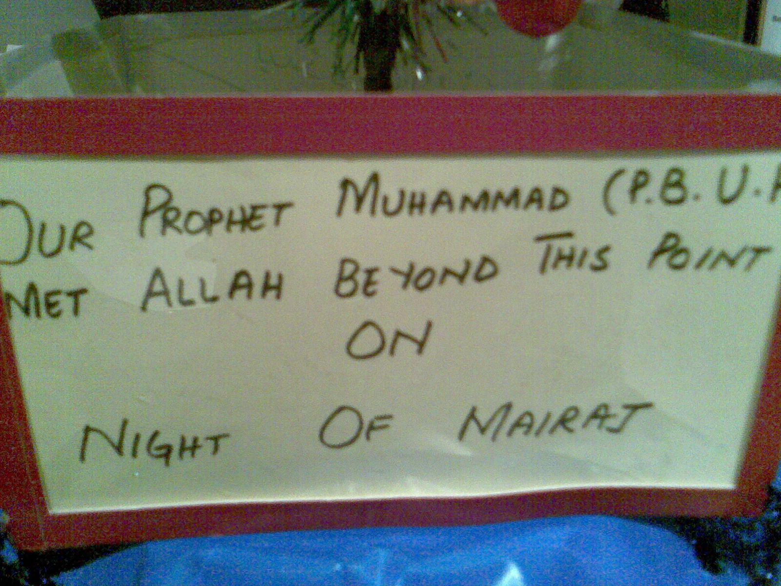 ummisubhana: Sidra tul Muntaha Hat!